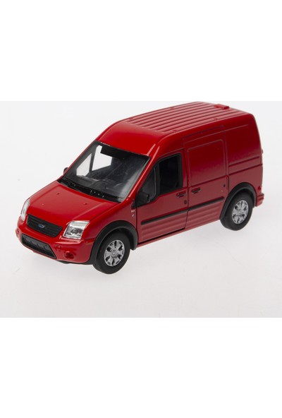 Welly 1:36 Diecast Çek-Bırak Ford Transit Connect -Kırmızı Welly 1:36 Diecast Çek-Bırak Ford Transit Connect -Kırmızı