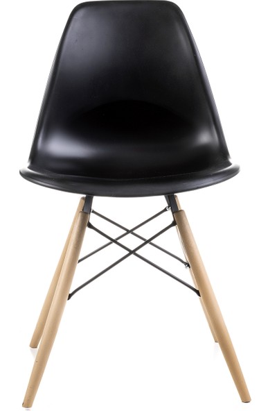 Dorcia Home Siyah Eames Sandalye Dorcia Home Siyah Eames Sandalye