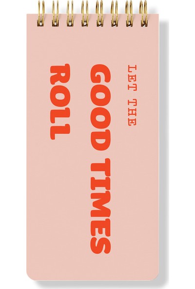 Fabooks Let The Good Times Roll Spiral Bloknot Fabooks Let The Good Times Roll Spiral Bloknot