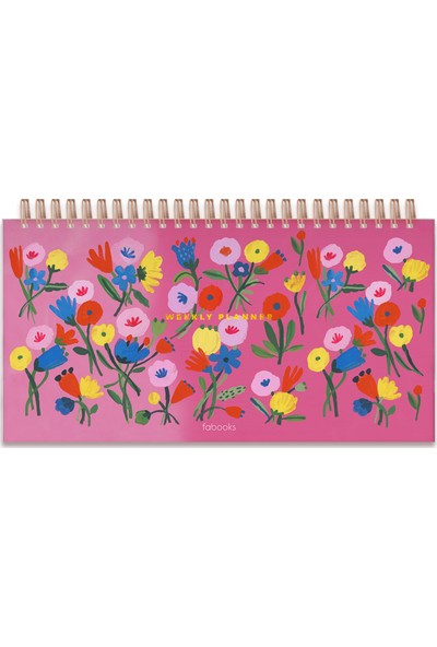 Fabooks Pembe Weekly Planner Fabooks Pembe Weekly Planner