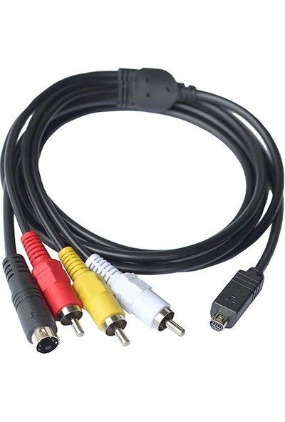 Sony Kamera Av-Rca Ses ve Görüntü Aktarım Kablosu 10 Pin Dv Kablo Sony Kamera Av-Rca Ses ve Görüntü Aktarım Kablosu 10 Pin Dv Kablo