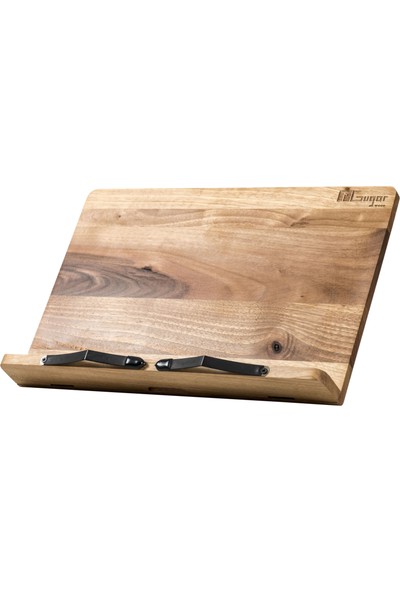 Gugar Wood Ahşap Kitap Destek (Ceviz) Gugar Wood Ahşap Kitap Destek (Ceviz)
