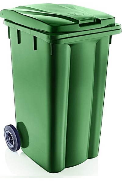 Şenyayla Çöp Kovası Bahçe Çöp Konteyneri 240 lt Yeşil Şenyayla Çöp Kovası Bahçe Çöp Konteyneri 240 lt Yeşil