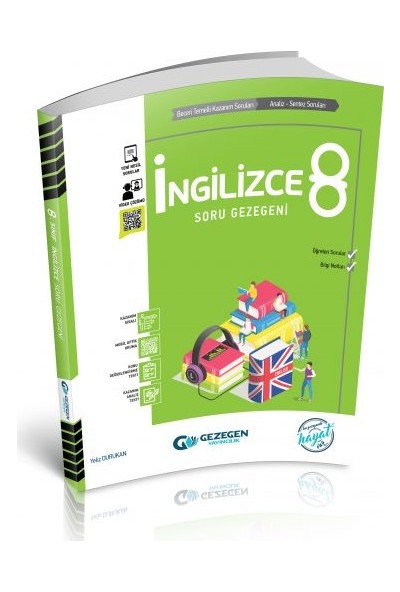 Gezegen Yayıncılık 8. Sınıf İngilizce Soru Gezegeni
