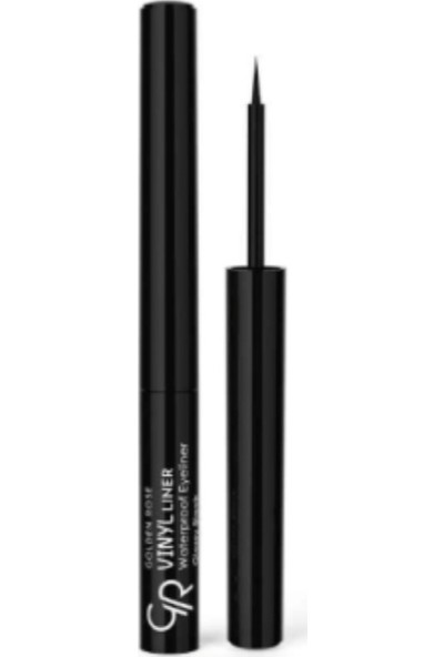 Golden Rose Eyeliner - Gr Vinyl Liner Waterproof Eyeliner-Glossy Black