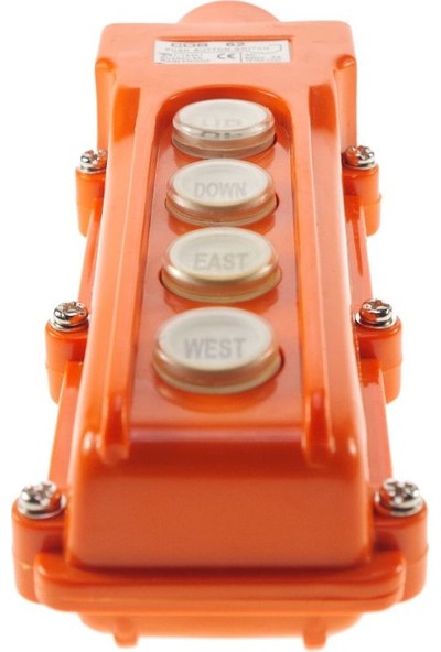 Vinç Kumanda Butonu 4 Yönlü Tek Hızlı