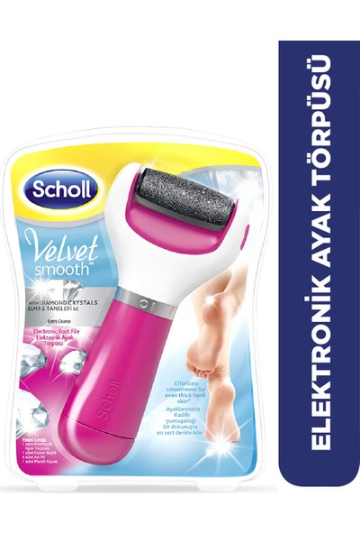 Scholl Velvet Smooth Pembe Elektronik Ayak Törpüsü Scholl Velvet Smooth Pembe Elektronik Ayak Törpüsü