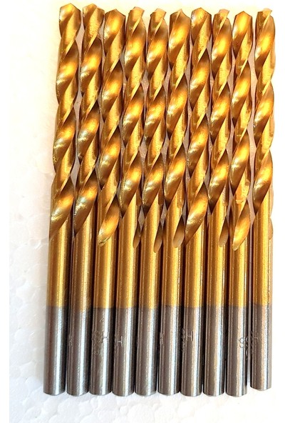 Gfb Titan Kaplı Hss Matkap Ucu 10'lu 2.5 mm Gfb Titan Kaplı Hss Matkap Ucu 10'lu 2.5 mm