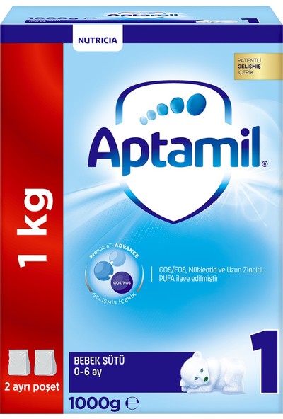 Aptamil 1 Bebek Sütü 1000 gr 0-6 Ay Aptamil 1 Bebek Sütü 1000 gr 0-6 Ay