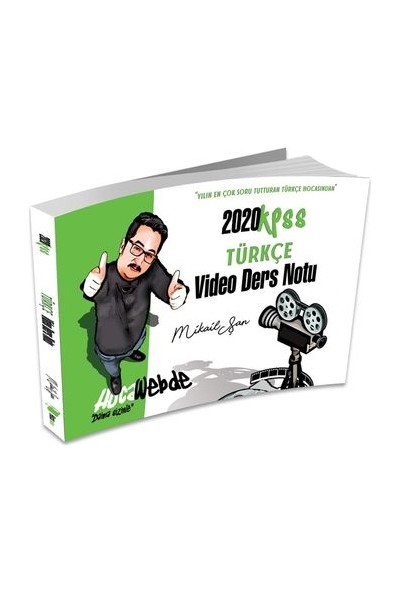 Hocawebde 2020 KPSS Türkçe Video Ders Notu -  Mikail Şan Hocawebde 2020 KPSS Türkçe Video Ders Notu -  Mikail Şan