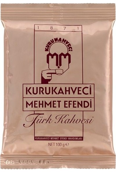 Kurukahveci̇ Mehmet Efendi̇ Türk Kahvesi̇ 100gr 5 Adet