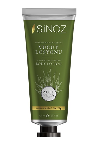 Sinoz Nemlendirici & Besleyici Vücut Losyonu Aloe Vera