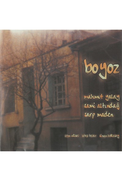 Mahmut Yalay & Sami Altındağ & Sarp Maden ‎– Boyoz CD