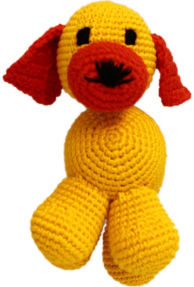 Bilgeden Amigurumi Yıkanabilir Organik El Örgüsü Küçük Köpek Bilgeden Amigurumi Yıkanabilir Organik El Örgüsü Küçük Köpek