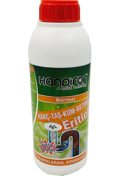 Handiron Taş Harç Kum Beton Eritici Banyo Tuvalet Lavabo Açıcı Sıvı Gider Açar 1 kg