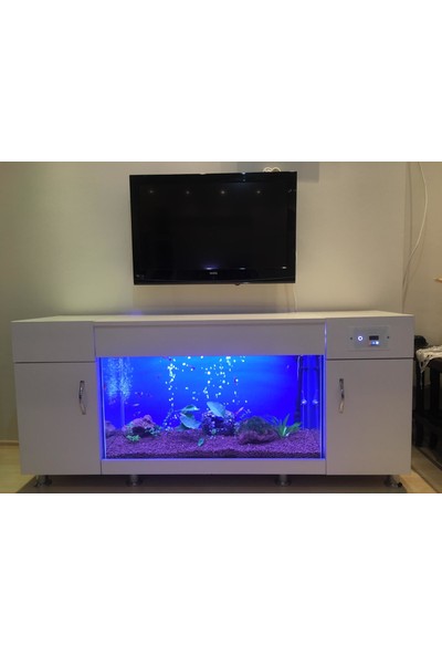 Kanki Pet KP160TVLED Dizayn Akvaryum TV Ünitesi