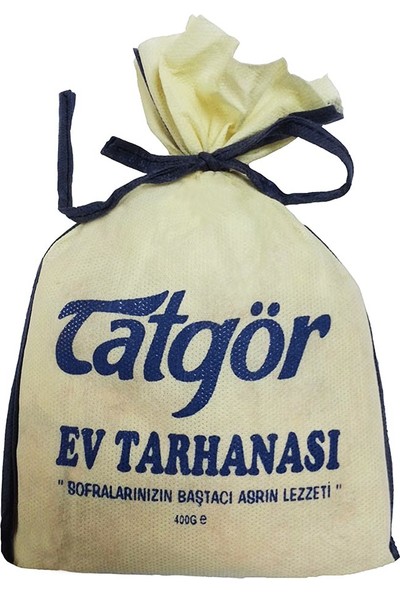 Tatgör Ev Tarhanası 400 gr - Sofralarınızın Baştacı Asrın Lezzeti Tatgör Ev Tarhanası 400 gr - Sofralarınızın Baştacı Asrın Lezzeti