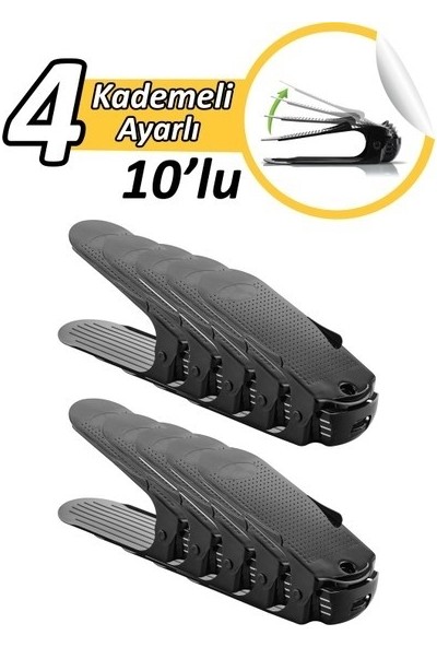 Vienev Ayarlı Ayakkabı Rampası 10'lu