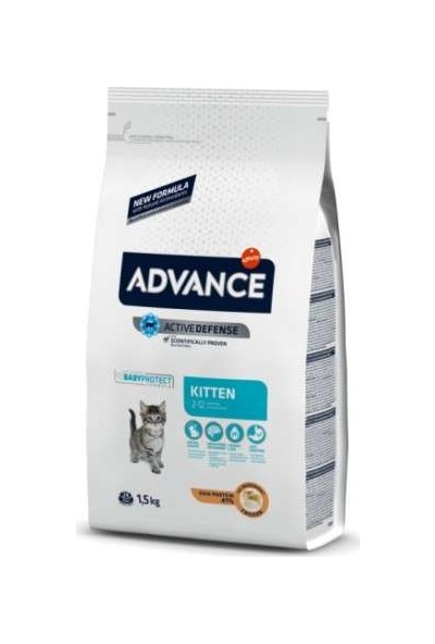 Advance Kitten Tavuklu Yavru Kedi Maması 1,5 kg Advance Kitten Tavuklu Yavru Kedi Maması 1,5 kg