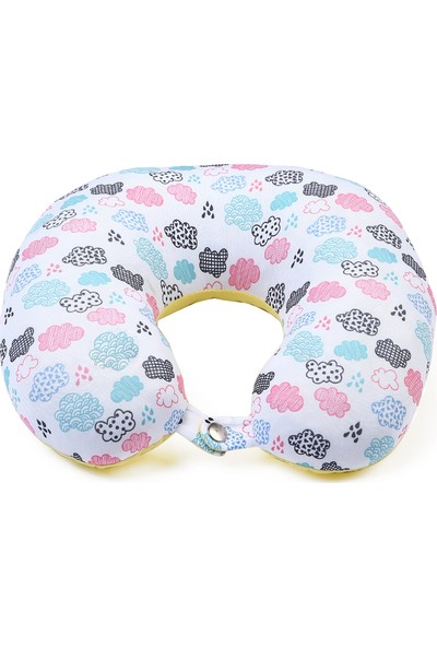 Baby Bee Boyun Yastığı - Pembe Bulut