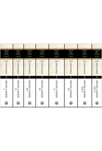 Divan-ı Kebir 8 Cilt (Karton Kapak)Divan-ı Kebir (8 Cilt) - Hasan Ali Yücel Klasikleri - Mevlana Celaleddin Rumi