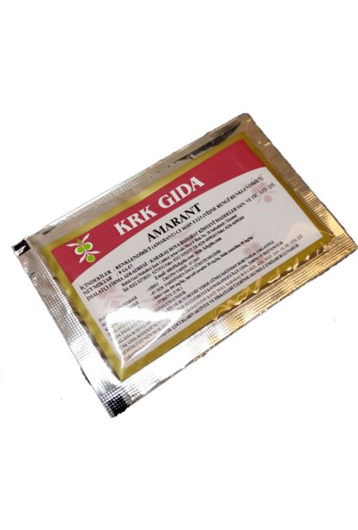 Krk Kırmızı Toz Gıda Boyası 9 Gr