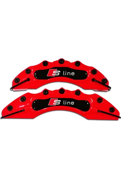 Audi Sline Plastik Kaliper Kapağı Seti Audi Sline Plastik Kaliper Kapağı Seti