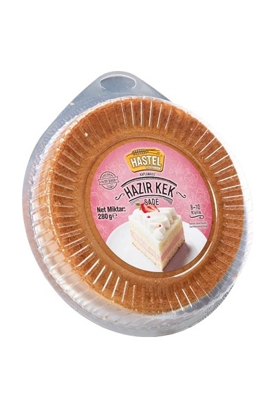 Hastel Pasta Keki Sade 280 gr Hastel Pasta Keki Sade 280 gr