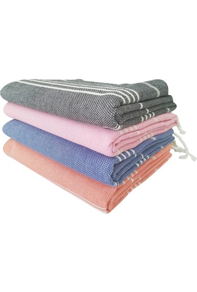 Wellstil Set 4'Lü Peştamal Plaj Havlusu