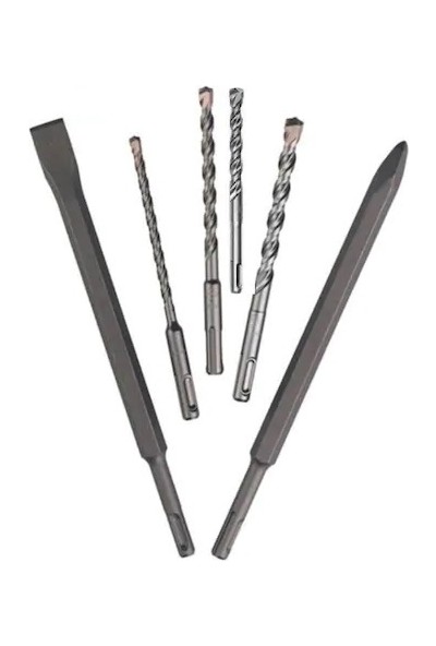 Makro Yapı 6 Parça Murç Keski 6-7-8-10 Uç Seti Kırıcı Delici Uçları Makro Yapı 6 Parça Murç Keski 6-7-8-10 Uç Seti Kırıcı Delici Uçları