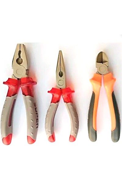 Makro Yapı Pense Yan Keski Kargaburun 3'lü Set