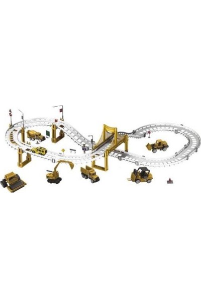 Furkan Toys Track Games Kazı İnşaat Parkur Seti