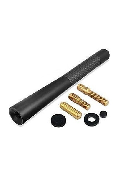 GD24 Toyota Verso Karbon Fiber Oto Radyo Anteni Çubuk Anten 12 cm GD24 Toyota Verso Karbon Fiber Oto Radyo Anteni Çubuk Anten 12 cm