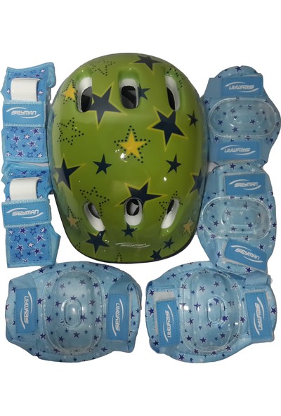 Spyman Kask ve Korumalık Seti - 7 Parça Spyman Kask ve Korumalık Seti - 7 Parça