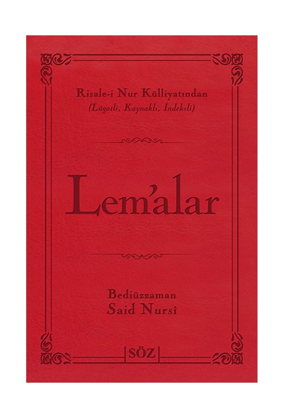 Lemalar (Çanta Boy 2 Renk)