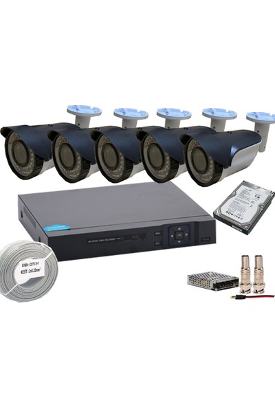 Promise 5 Kameralı Güvenlik Seti Kayıt Dahil 3 Mp 1080p Ahd Promise 5 Kameralı Güvenlik Seti Kayıt Dahil 3 Mp 1080p Ahd
