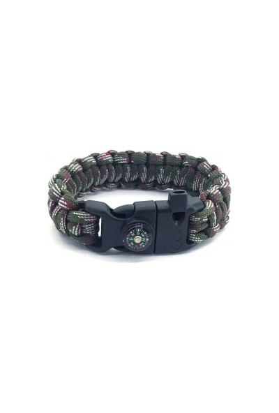 Av Sarayı Paracord Hayat Kurtaran Pusulalı Survival Bileklik Kamuflaj Av Sarayı Paracord Hayat Kurtaran Pusulalı Survival Bileklik Kamuflaj