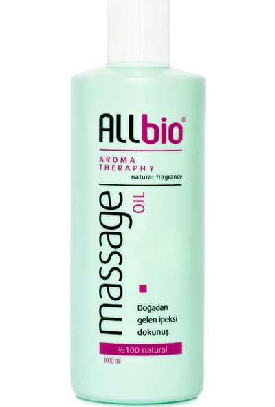 Allbio - Kokusuz Bitkisel Masaj Yağı (1 Litre)