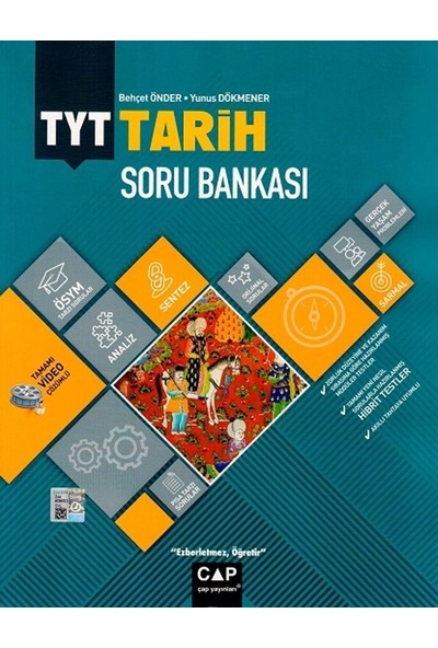 Çap Yayınları TYT Tarih Soru Bankası - Behçet Önder Çap Yayınları TYT Tarih Soru Bankası - Behçet Önder