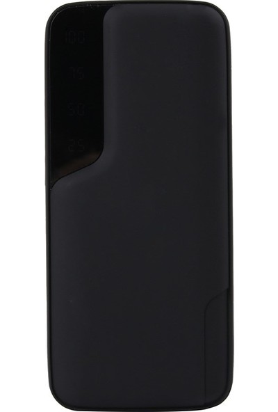 Dexim M10 10000 mAh Çift Çıkışlı Powerbank Hızlı Taşınabilir Şarj Cihazı Siyah DCA0021 (2.1A)