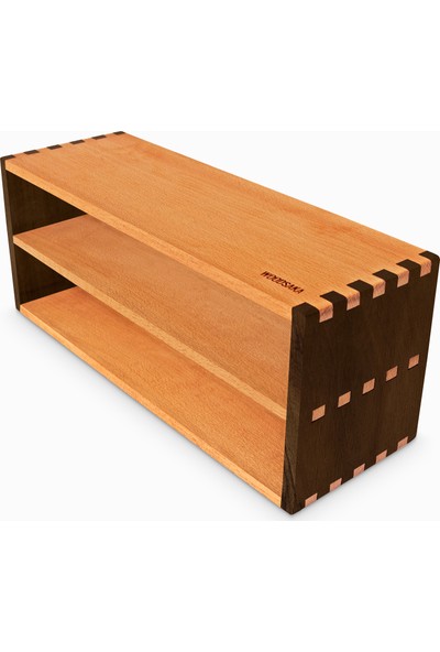 Woodsaka Iki Katlı Açık Raf Woodsaka Iki Katlı Açık Raf