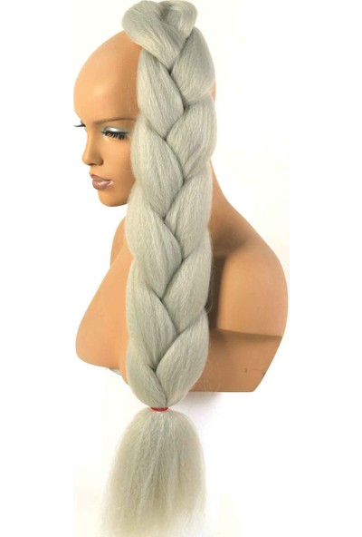 Miss Hair - Açık Gri - Zenci Örgüsü Saçı Afrika Örgüsü Malzemesi
