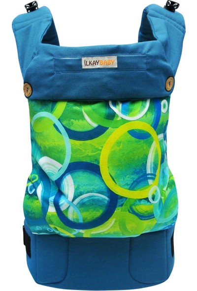 İlk-Ay Baby Ergonomik Kanguru Handy - Gizemli Daireler İlk-Ay Baby Ergonomik Kanguru Handy - Gizemli Daireler