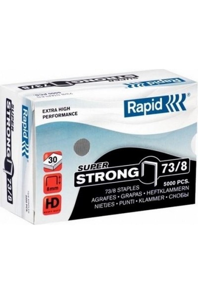 Rapıd Zımba Teli 73/8 Süper Güçlü 5M Rapıd Zımba Teli 73/8 Süper Güçlü 5M