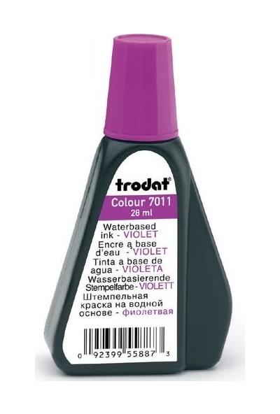 Trodat 7011 Istampa Mürekkebi 28Cc Mor Trodat 7011 Istampa Mürekkebi 28Cc Mor