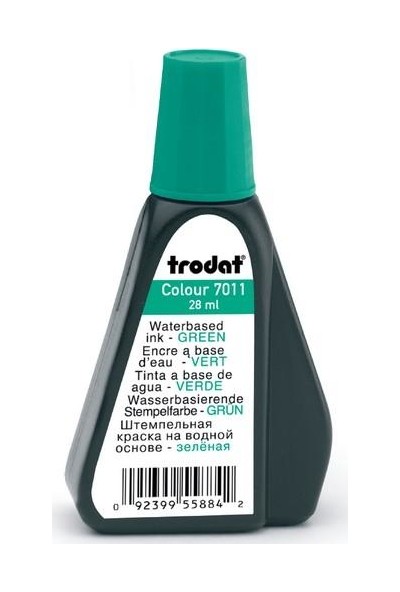 Trodat 7011 Istampa Mürekkebi 28Cc Yeşil Trodat 7011 Istampa Mürekkebi 28Cc Yeşil