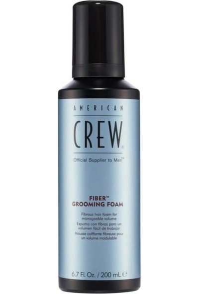American Crew Fiber Grooming Foam Orta Tutuşlu Lifli Köpük 200 ml American Crew Fiber Grooming Foam Orta Tutuşlu Lifli Köpük 200 ml