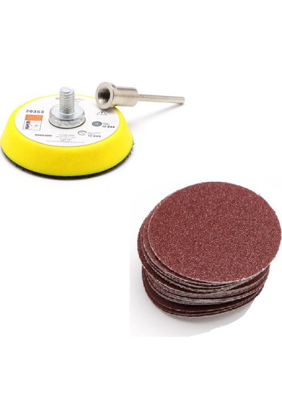 Depolife Dremel Proxxon Uyumlu Gravür El Matkabı Kalıpçı Makinası Için Cırt Taban ve 10 Adet Zımpara Seti Depolife Dremel Proxxon Uyumlu Gravür El Matkabı Kalıpçı Makinası Için Cırt Taban ve 10 Adet Zımpara Seti