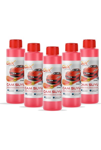 Divortex Şampuanlı Ve Parfümlü Yazlık Cam Suyu 5 Adet X 250 Ml. Divortex Şampuanlı Ve Parfümlü Yazlık Cam Suyu 5 Adet X 250 Ml.
