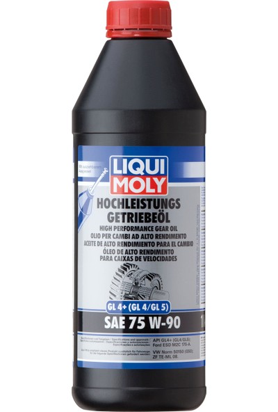 Liqui Moly Gl4+ 75W90 Dişli Şanzıman Yağı 1 Lt. 4434 Liqui Moly Gl4+ 75W90 Dişli Şanzıman Yağı 1 Lt. 4434